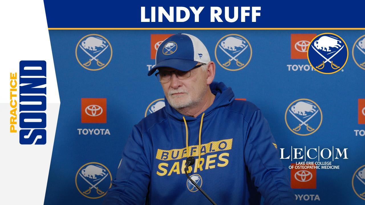 Ruff | Practice | Buffalo Sabres