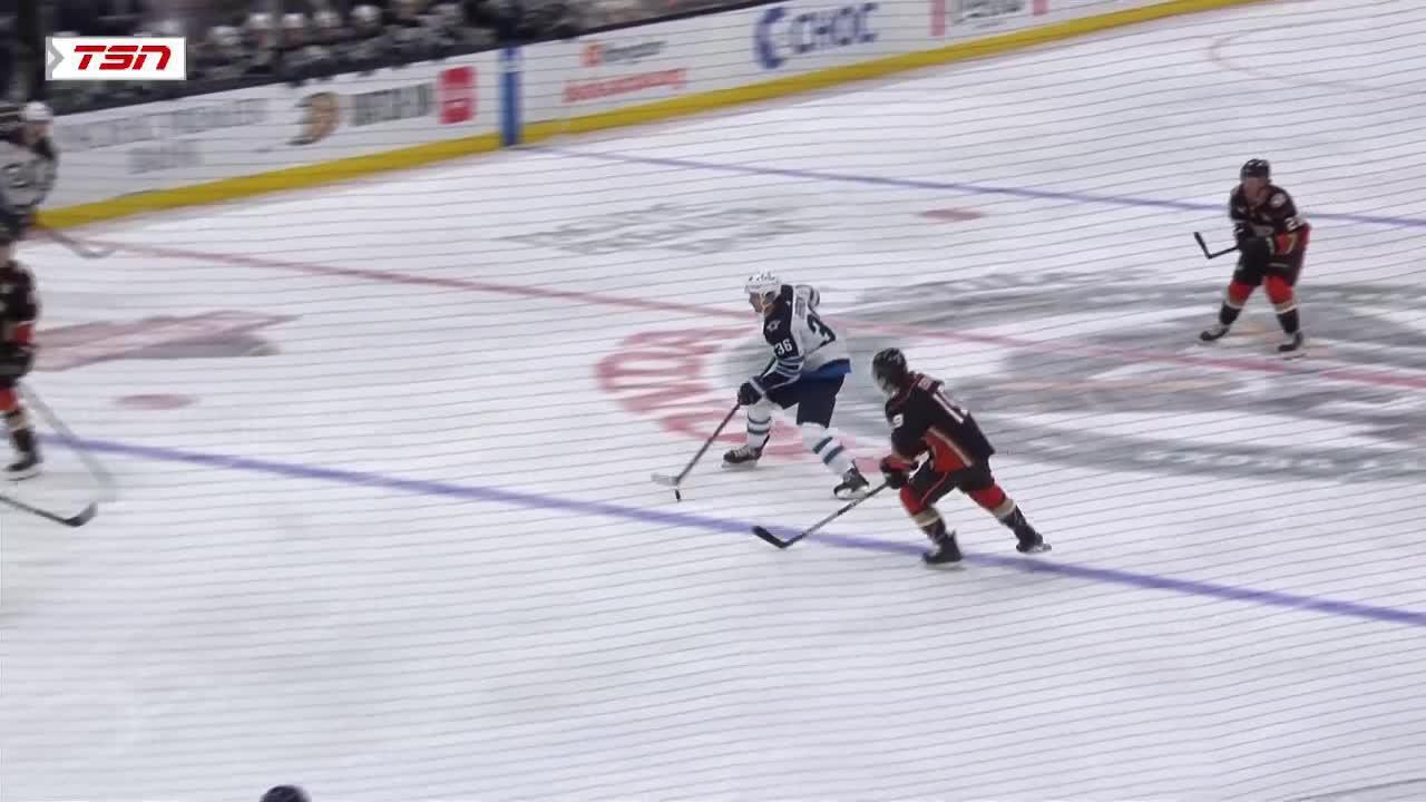 WPG@ANA: Barron scores goal against John Gibson | Winnipeg Jets