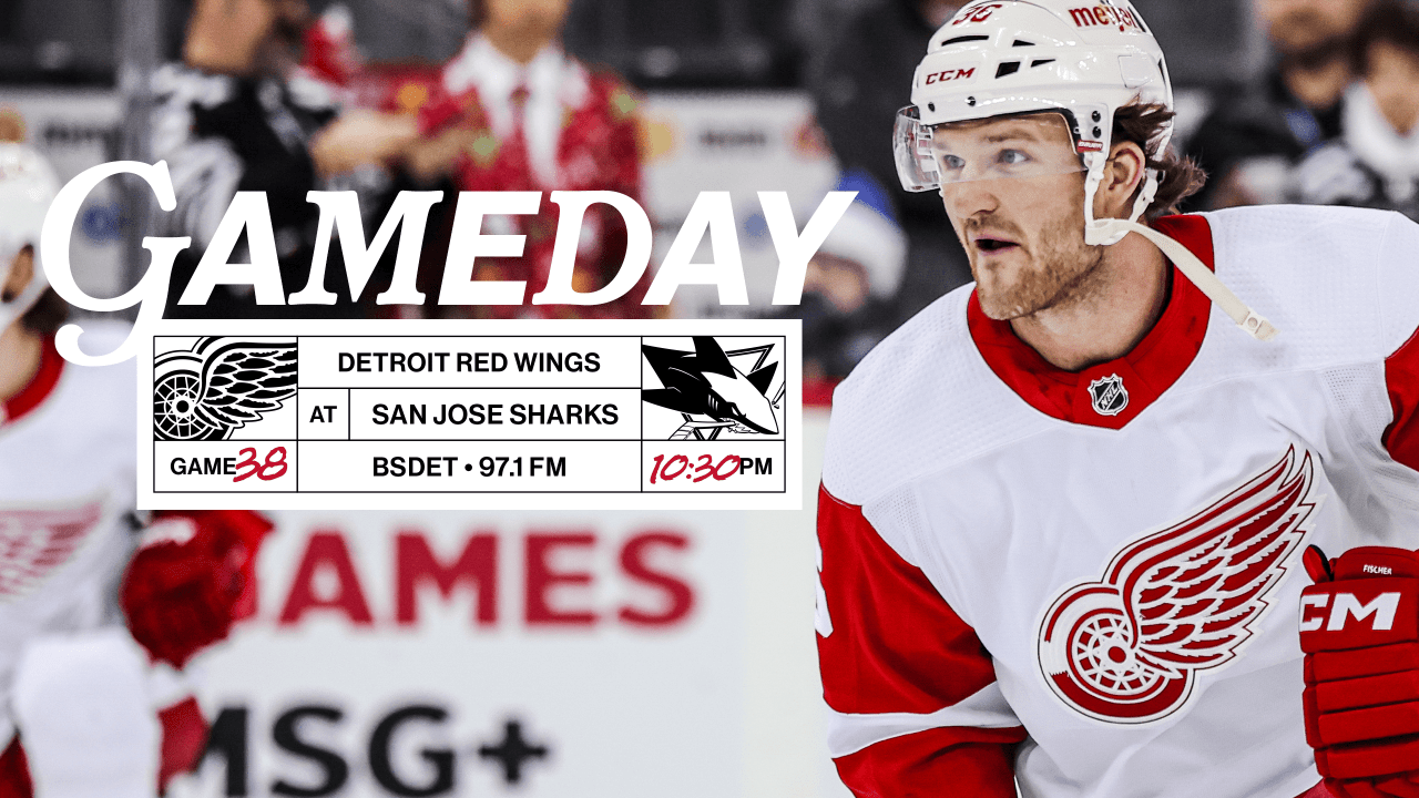 PREVIEW: Red Wings begin three-game California road trip in San Jose on ...