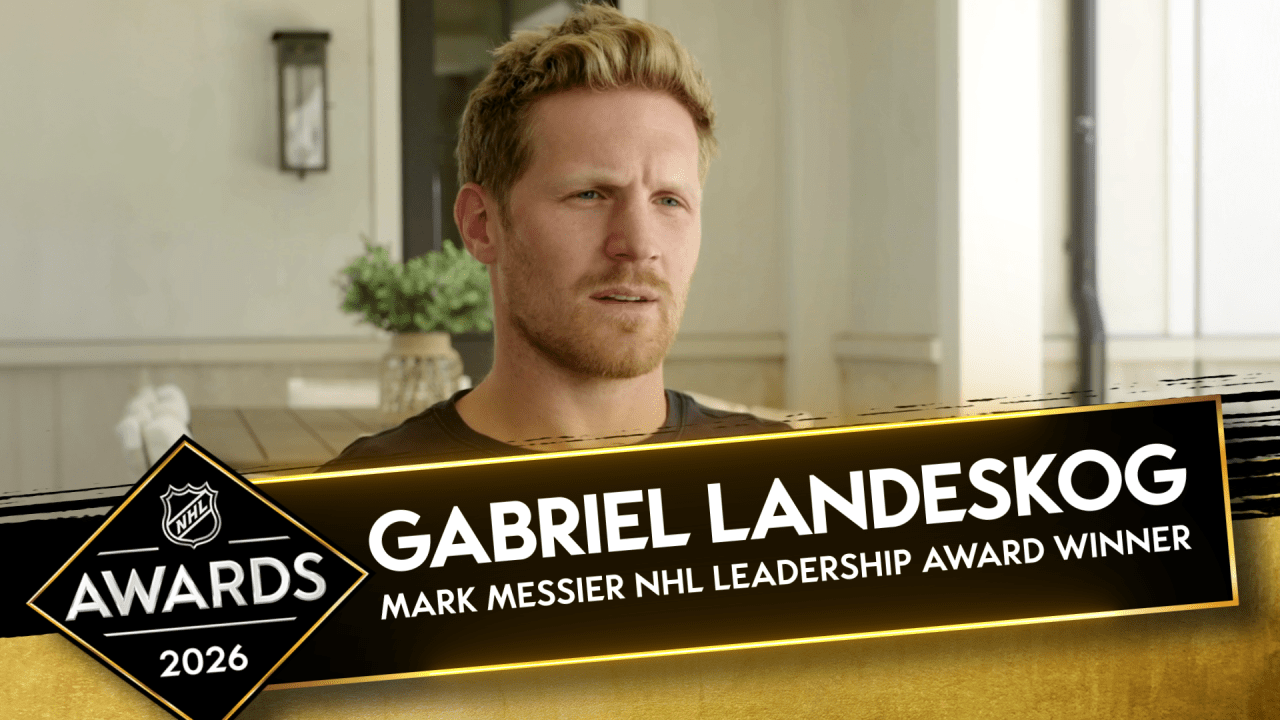 Landeskog talks about Messier Award | NHL.com
