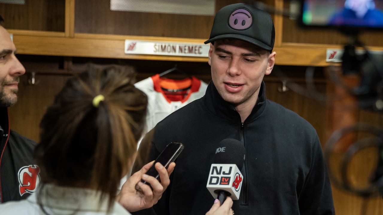 Nemec | EXIT INTERVIEW | New Jersey Devils