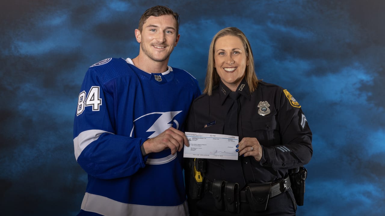 JamieLynn Monte honored as Lightning Community Hero | Tampa Bay Lightning