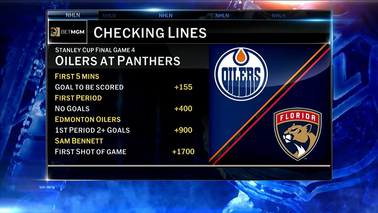 BetMGM: Checking Lines | NHL.com