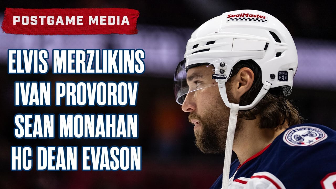 Blue Jackets @ Senators | Postgame Media | Columbus Blue Jackets