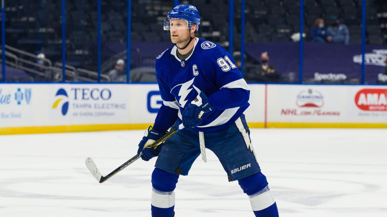 Stamkos practices with Lightning, could be ready for start of playoffs ...