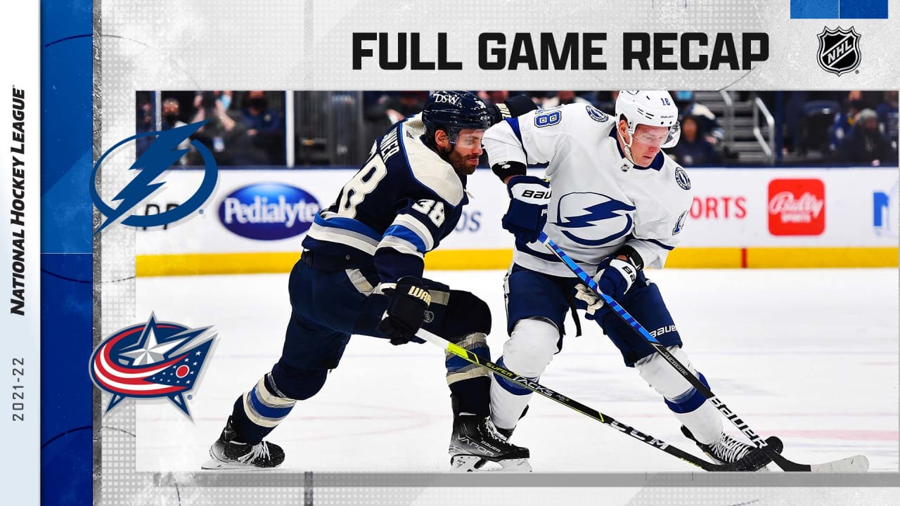 Recap: TBL 7, CBJ 2 | NHL.com