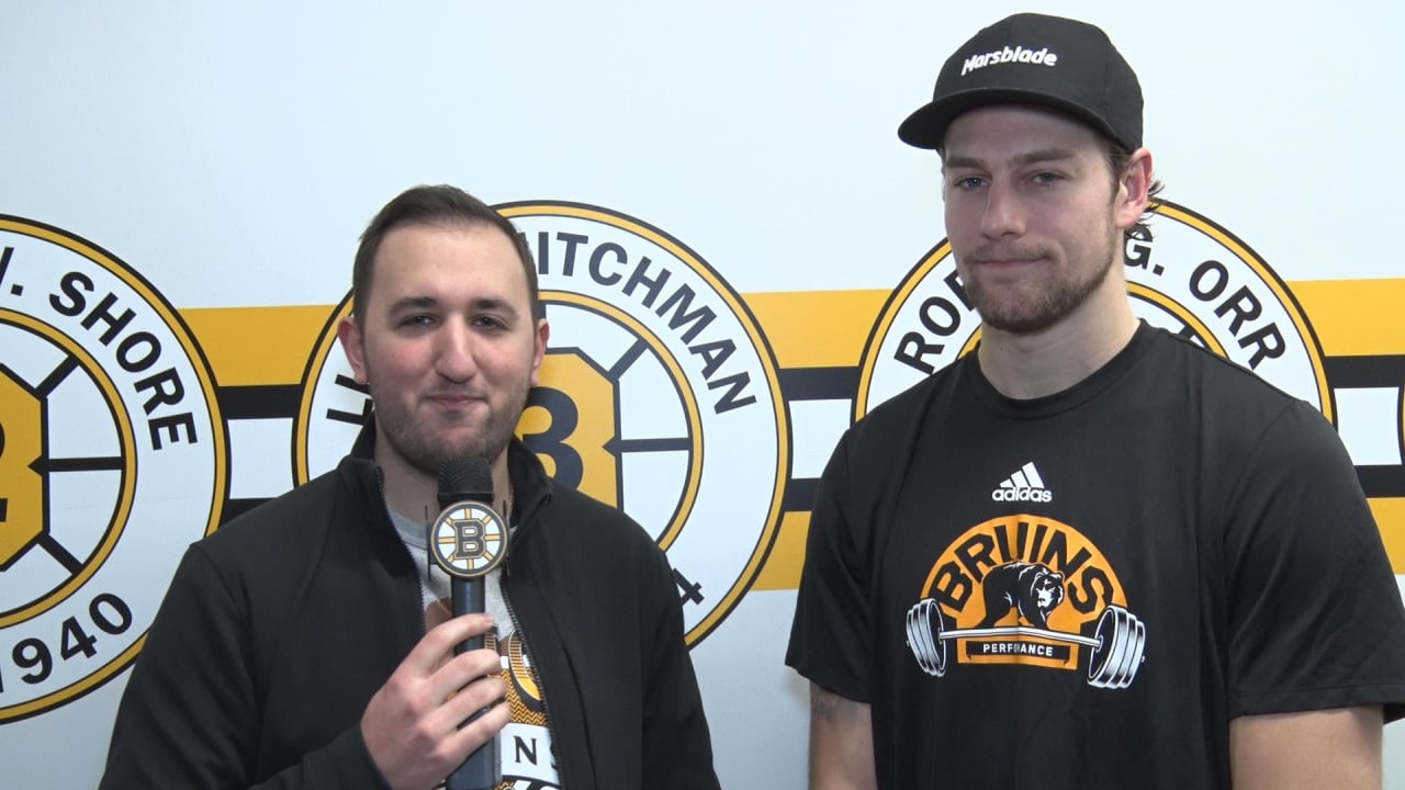 Warrior 1-on-1: Brandon Carlo | Boston Bruins