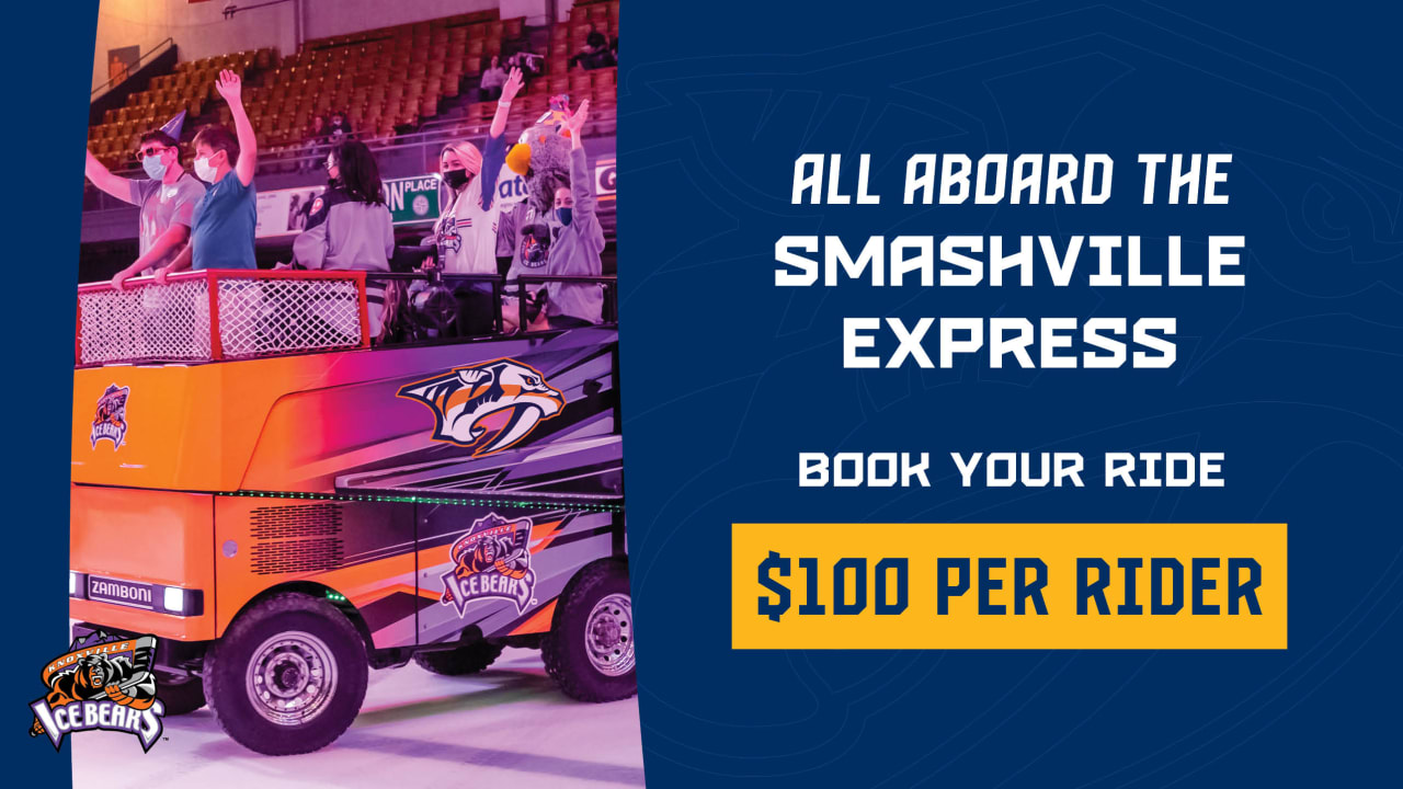 Preds Introduce SMASHVILLE Express for Fans to Ride at Home Playoff ...