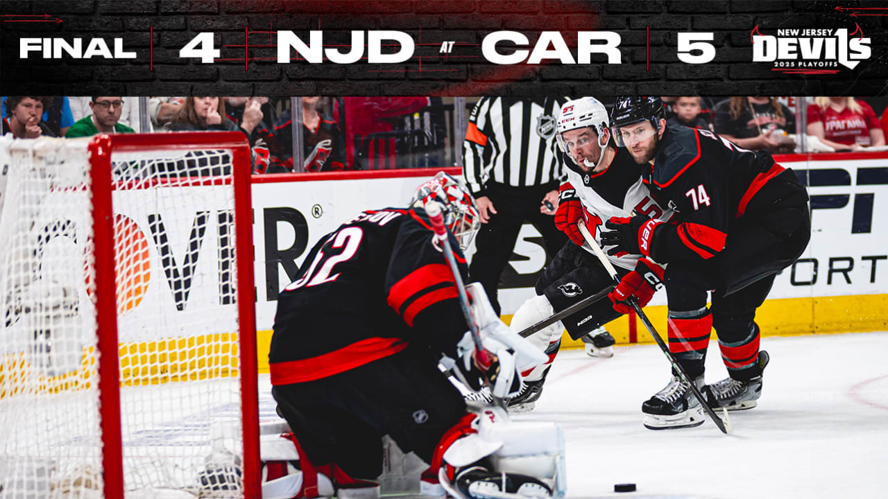 Season Ends in Double OT Heartbreaker | GAME STORY | New Jersey Devils