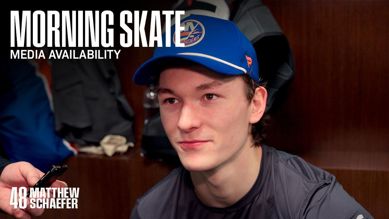 NYI at EDM 1/15: Matthew Schaefer | New York Islanders