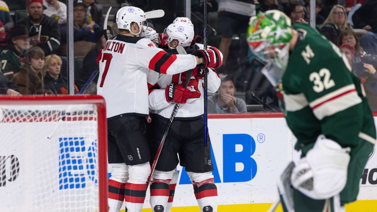 Devils Stake Lead, Hold on For Win in Minnesota | GAME STORY | New Jersey Devils