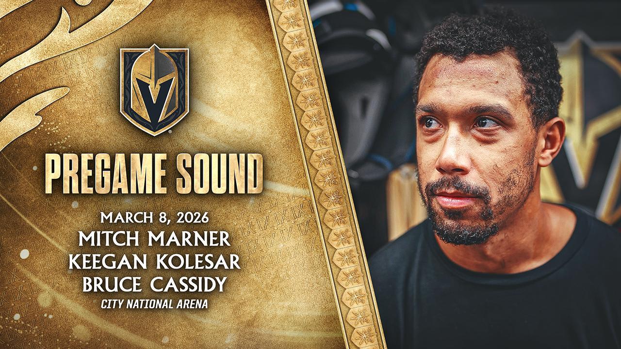 SONIDO PREVIO AL PARTIDO: Marner, Kolesar y Cassidy | Vegas Golden Knights