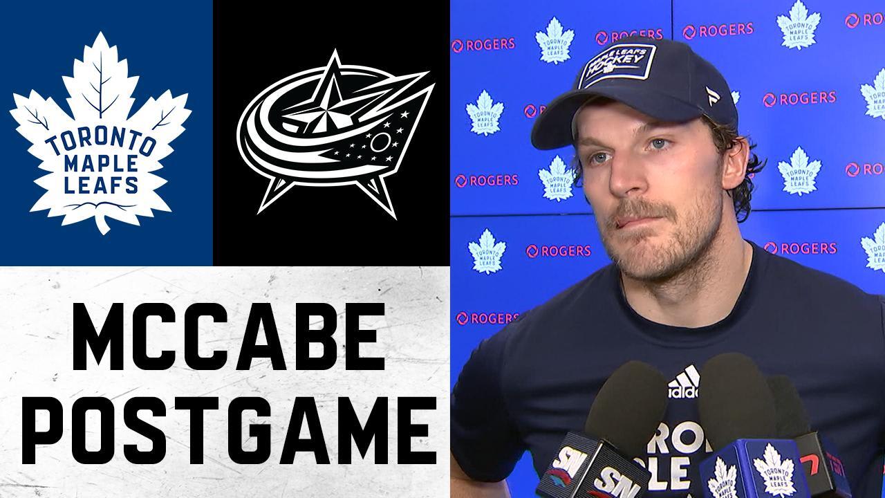 Jake McCabe | Post Game | Toronto Maple Leafs