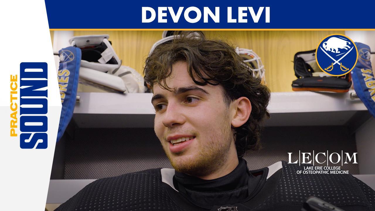 Levi After Practice | Buffalo Sabres