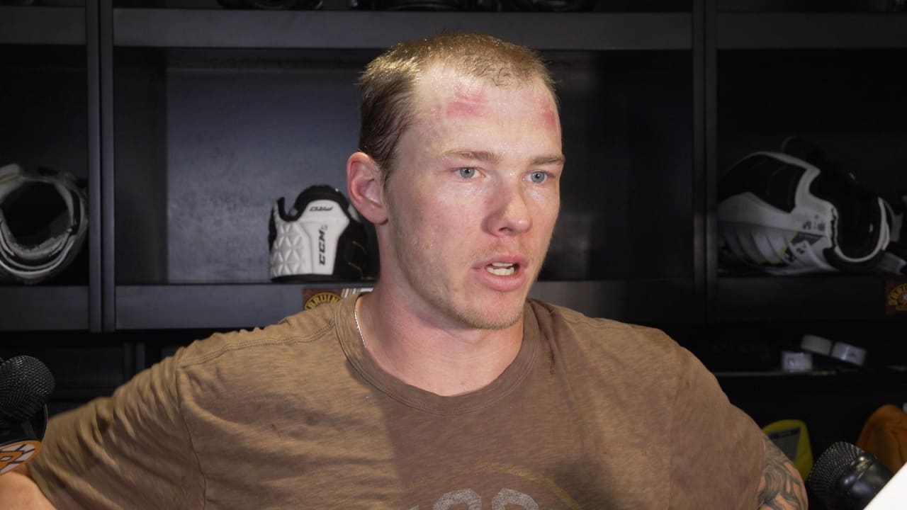Locker Room Raw: Morgan Geekie | Boston Bruins