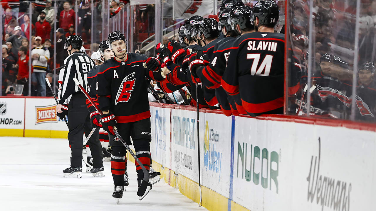 Aho's 20th of the season | NHL.com