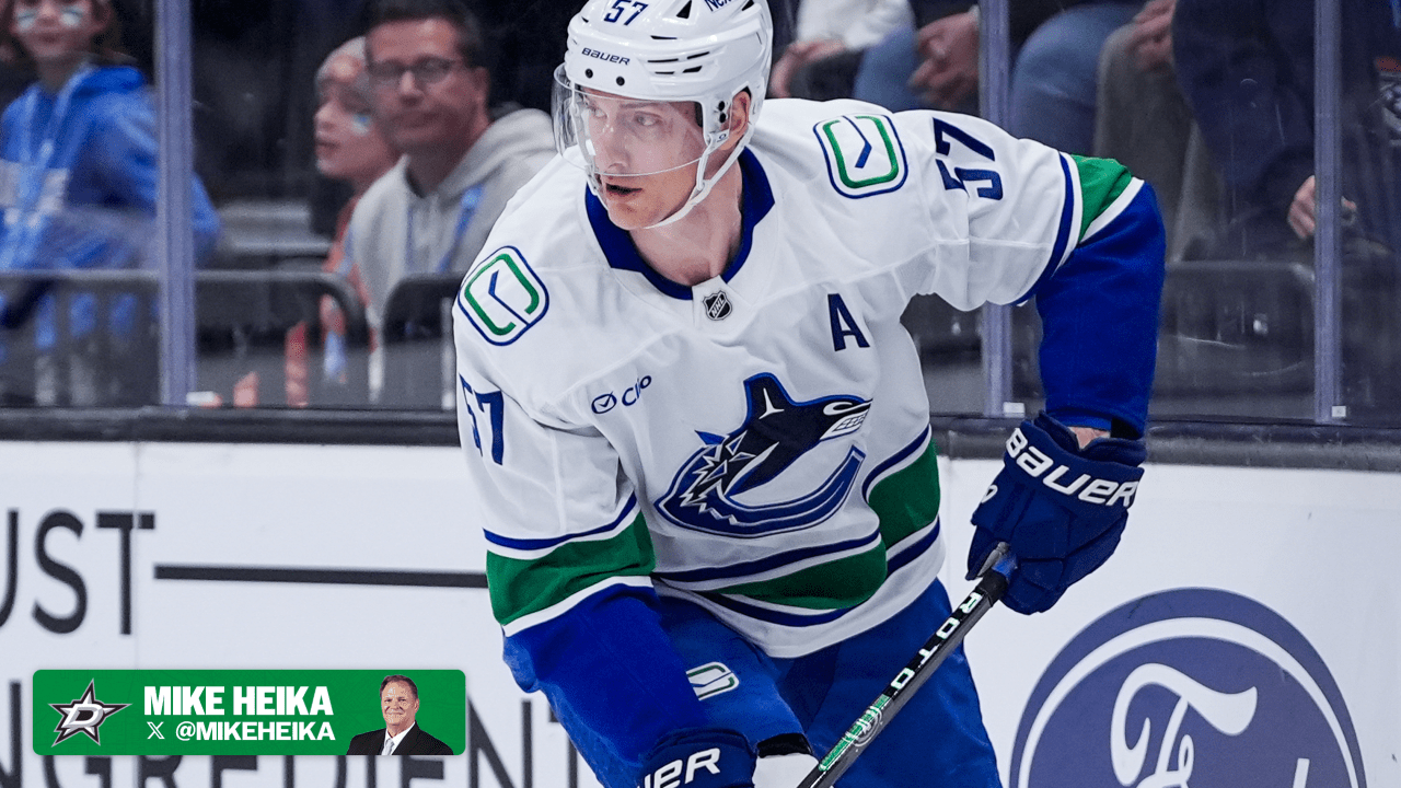 Stars take first swing at trade deadline, acquire Tyler Myers from ...