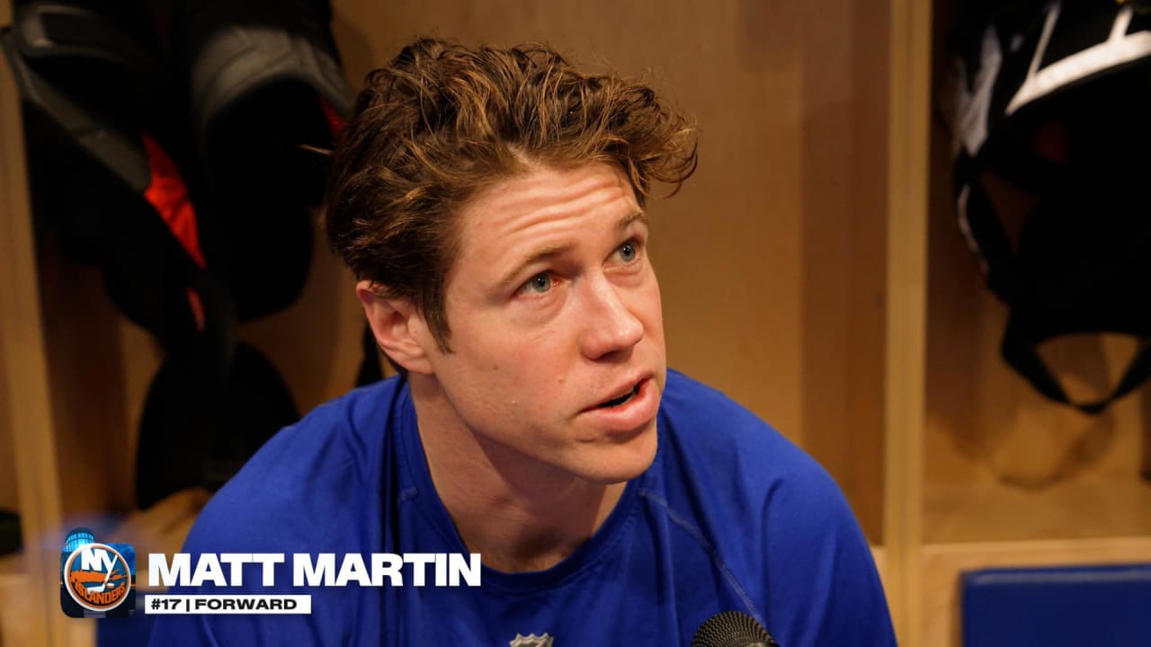 NYI vs NYR 4/9: Matt Martin | New York Islanders NYI vs NYR 4/9: Matt Martin | New York Islanders