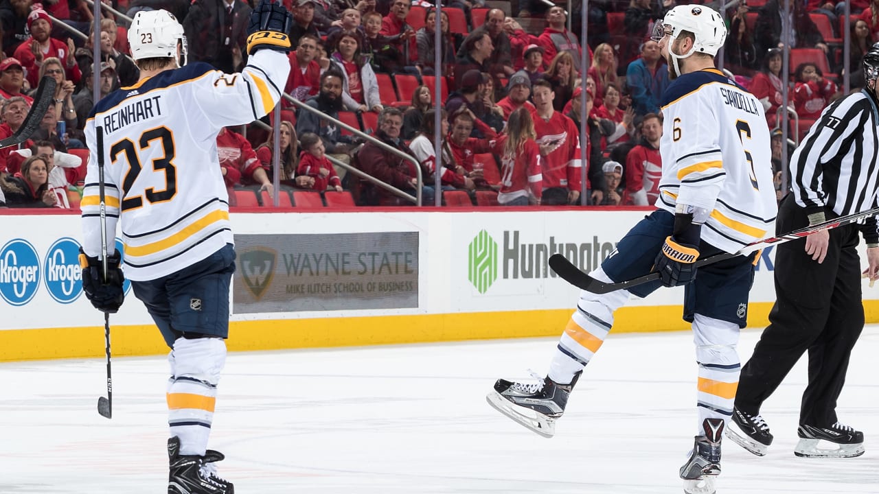 Sabres top Red Wings in OT on Scandella goal with 0.2 seconds left ...