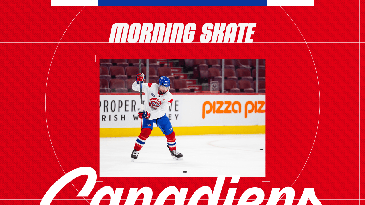 Updates from optional morning skate – Oct. 14 | Montréal Canadiens