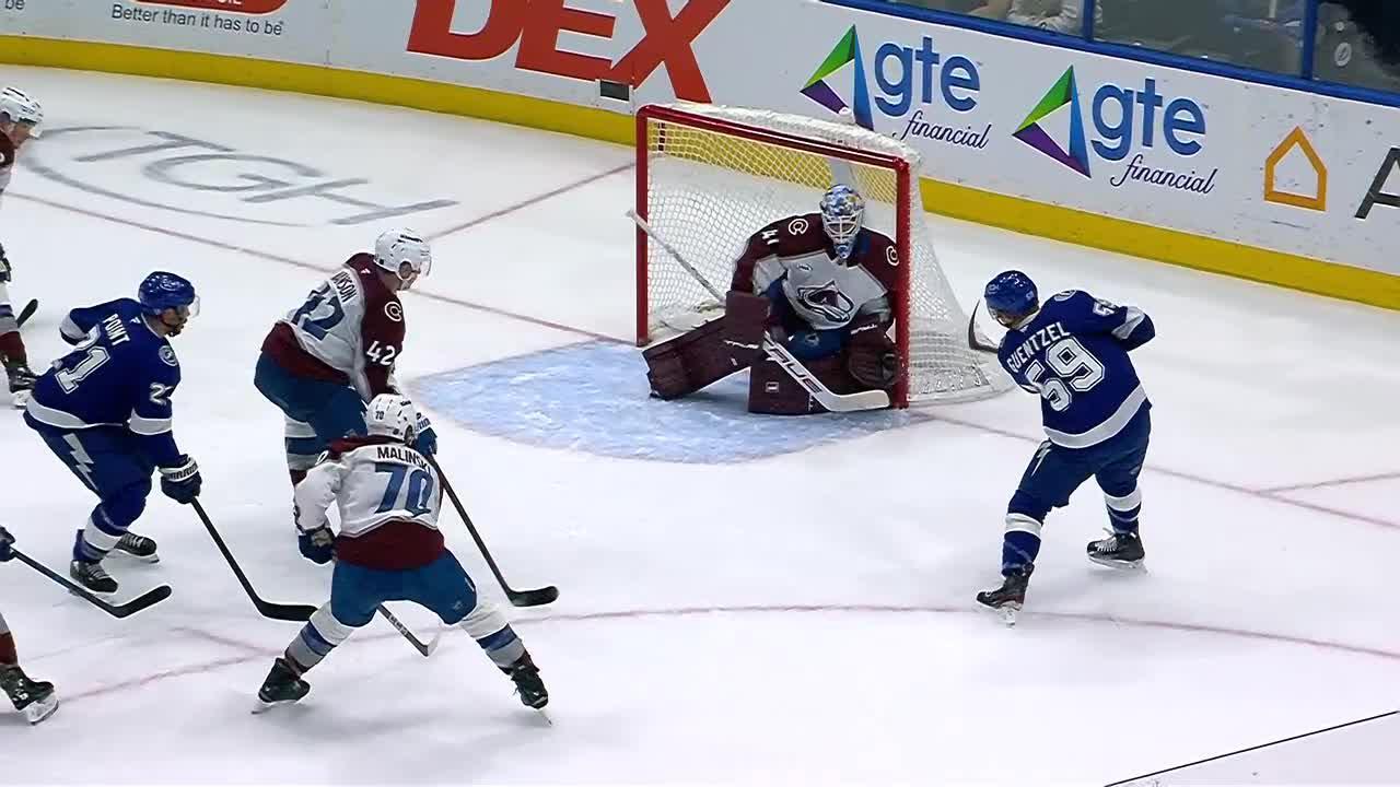 COL@TBL: Guentzel scores PPG against Scott Wedgewood | NHL.com