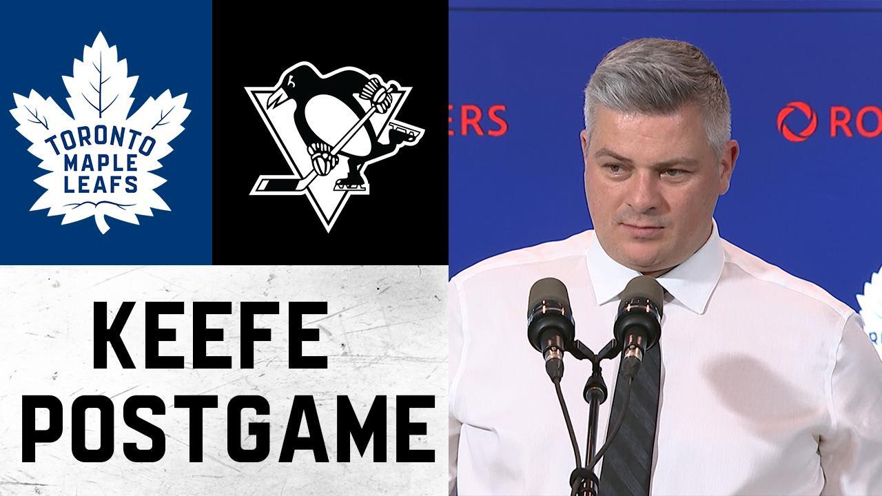 Sheldon Keefe | Post Game | Toronto Maple Leafs