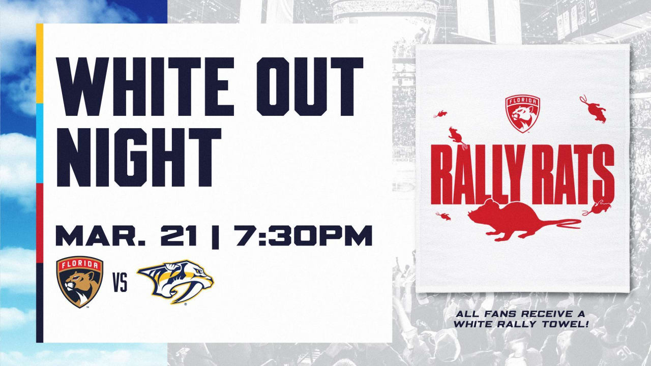 White Out Night March 21 | Florida Panthers