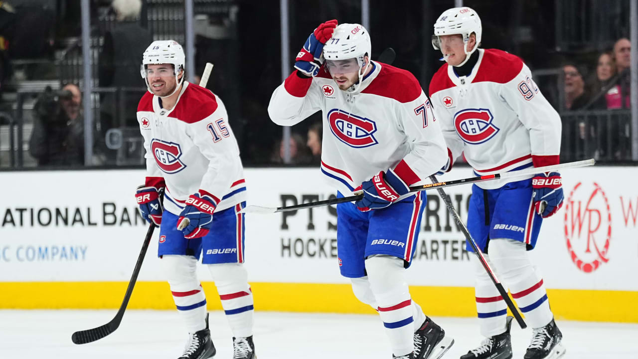 Canadiens score 3 straight, rally past Golden Knights for 3rd win in ...