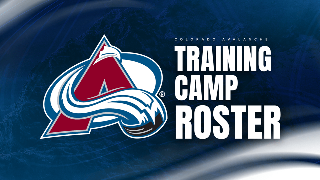 Avalanche Announce 2025 Training Camp Roster | Colorado Avalanche