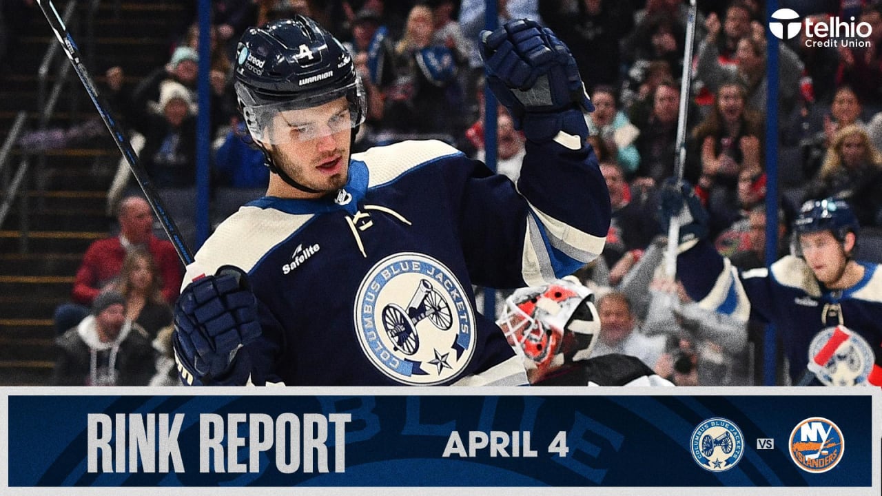 Rink Report (4/4/24) | Columbus Blue Jackets