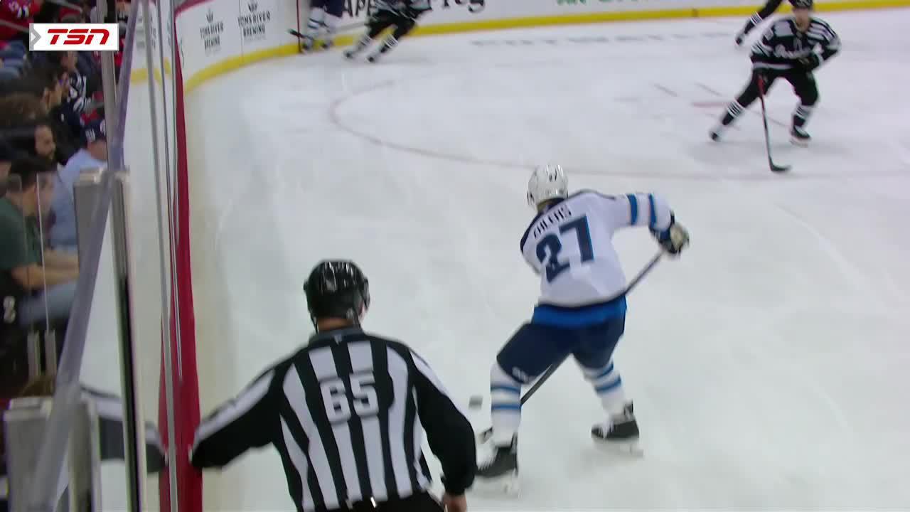WPG@NJD: Perfetti scores goal against Jacob Markstrom | Winnipeg Jets