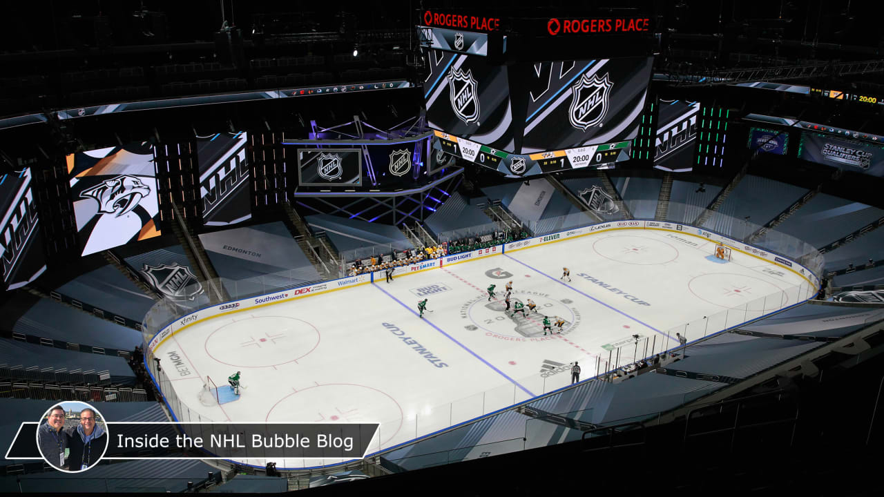 Inside the Bubble Blog: Ready to drop the puck in Edmonton, Toronto ...