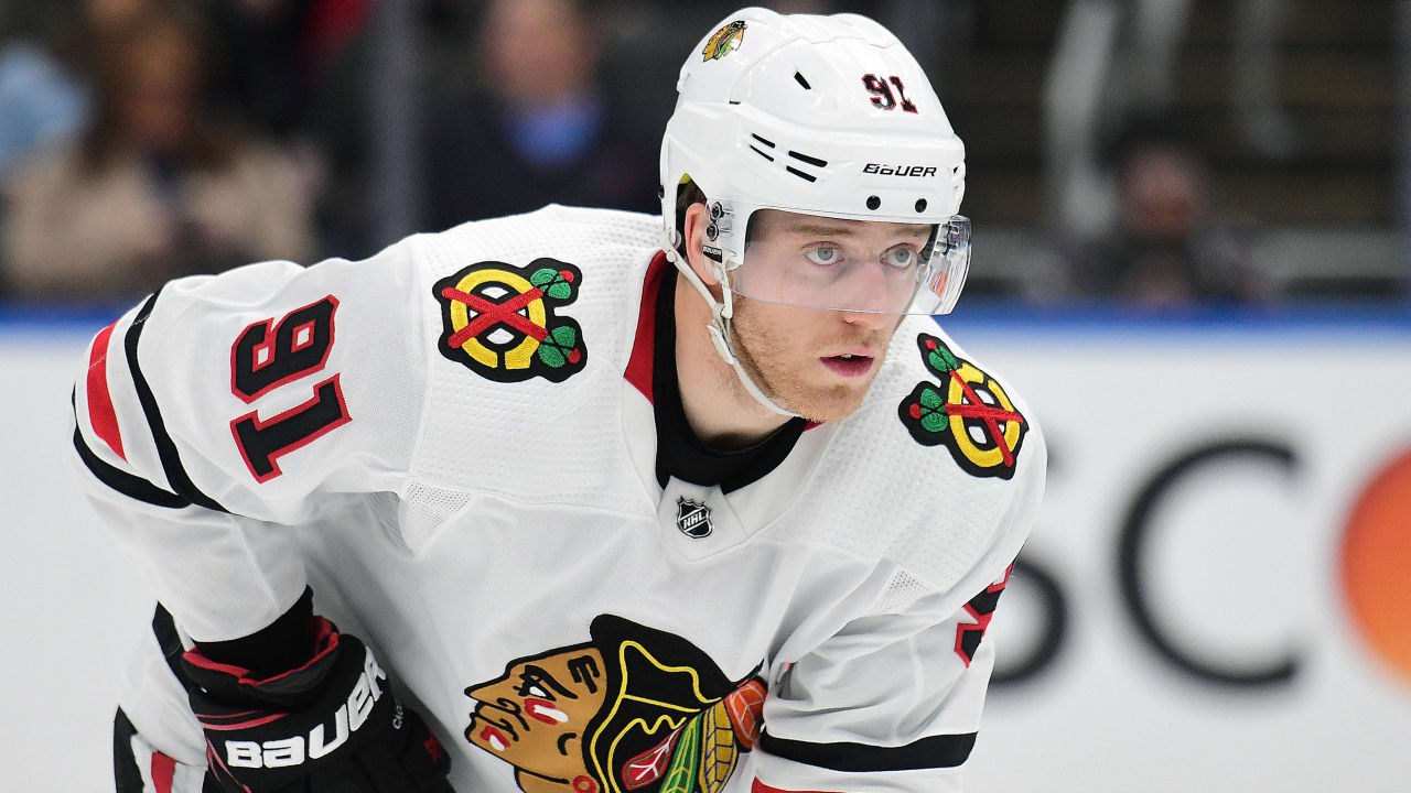 Caggiula to have hearing for actions in Blackhawks game | NHL.com