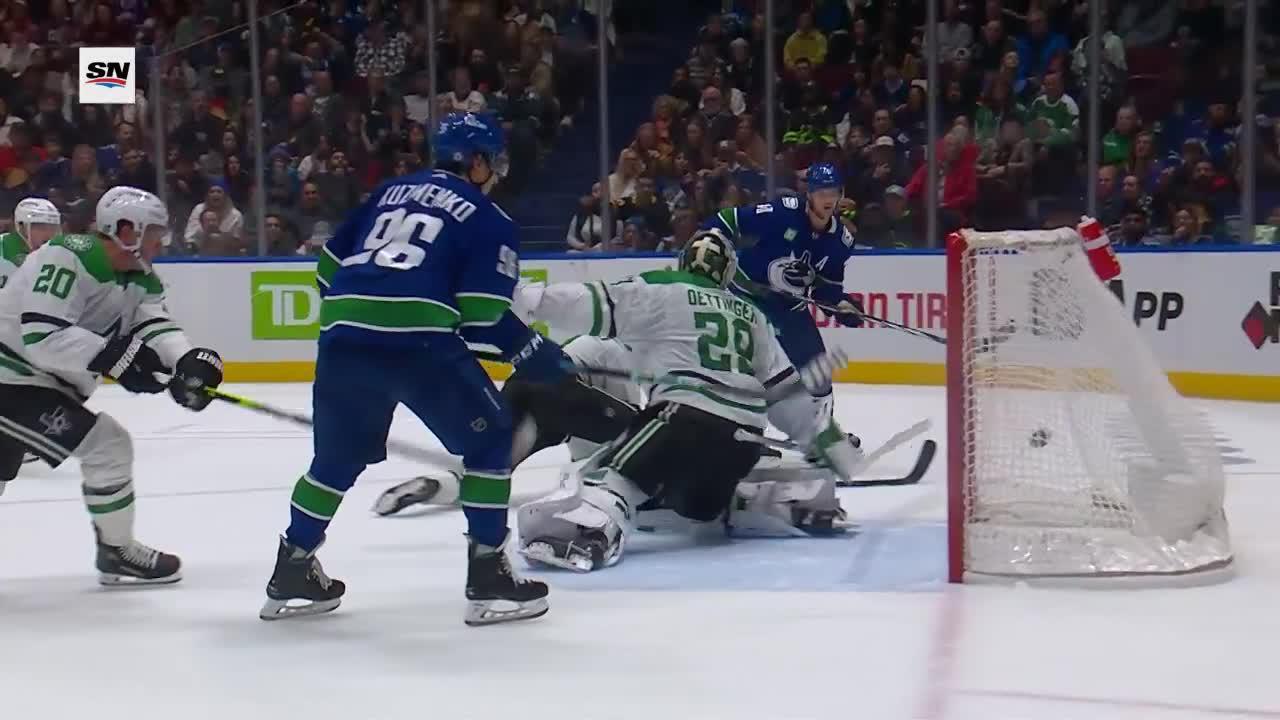DAL@VAN: Pettersson scores goal against Stars | Vancouver Canucks