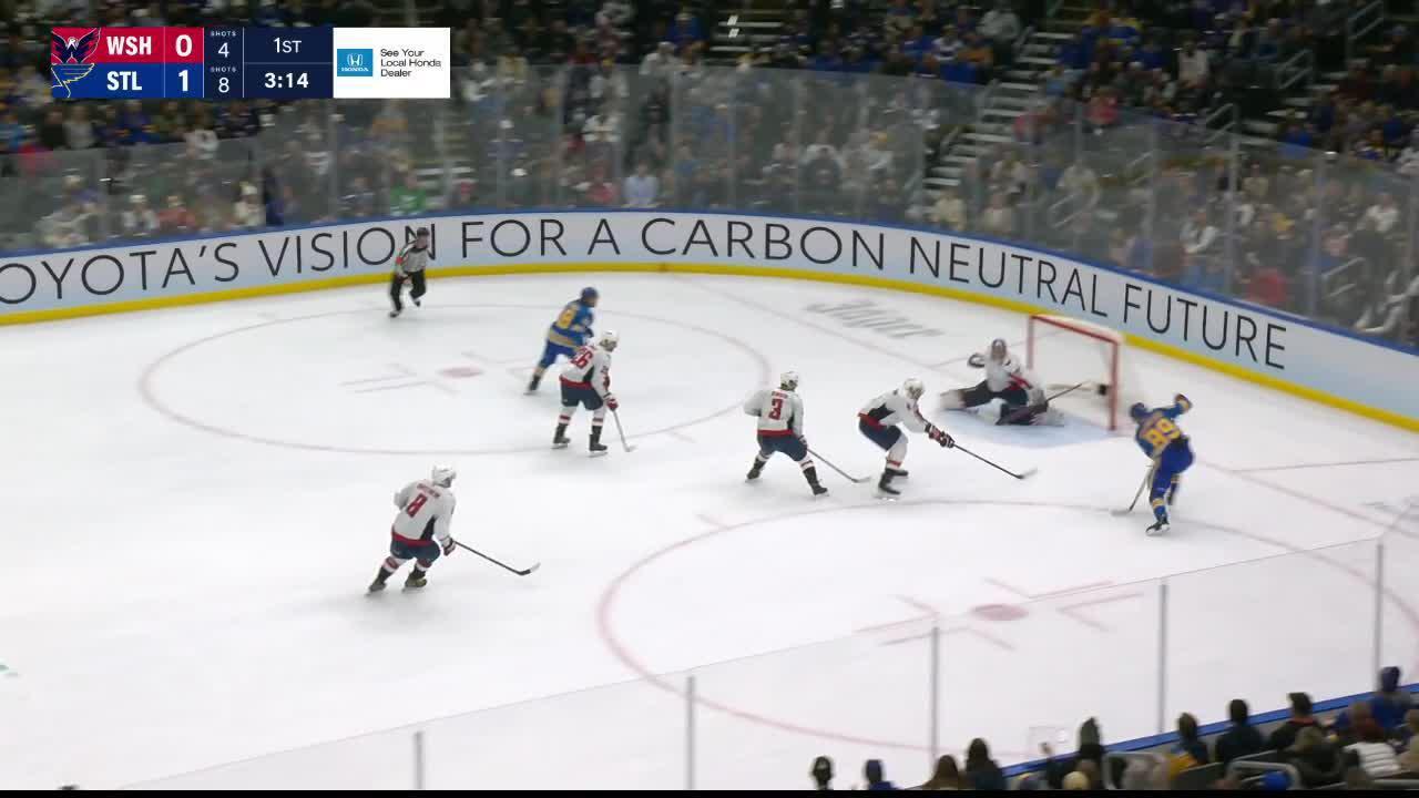 WSH@STL: Lindgren with a great save | Washington Capitals