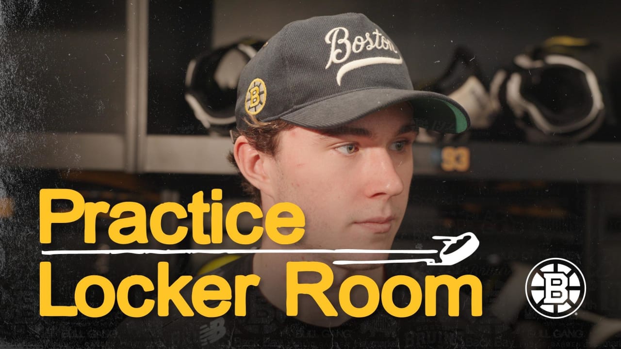 Locker Room Raw: Fraser Minten | Boston Bruins