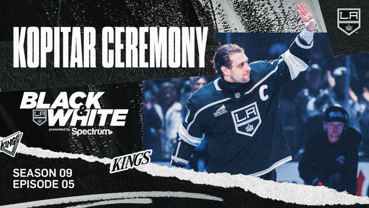 Black & White: Kopitar Ceremony | Los Angeles Kings