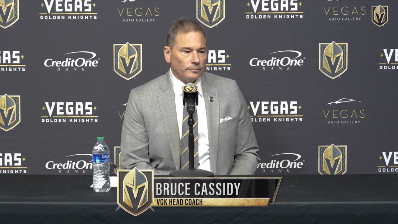Bruce Cassidy Postgame 4/14 | Vegas Golden Knights