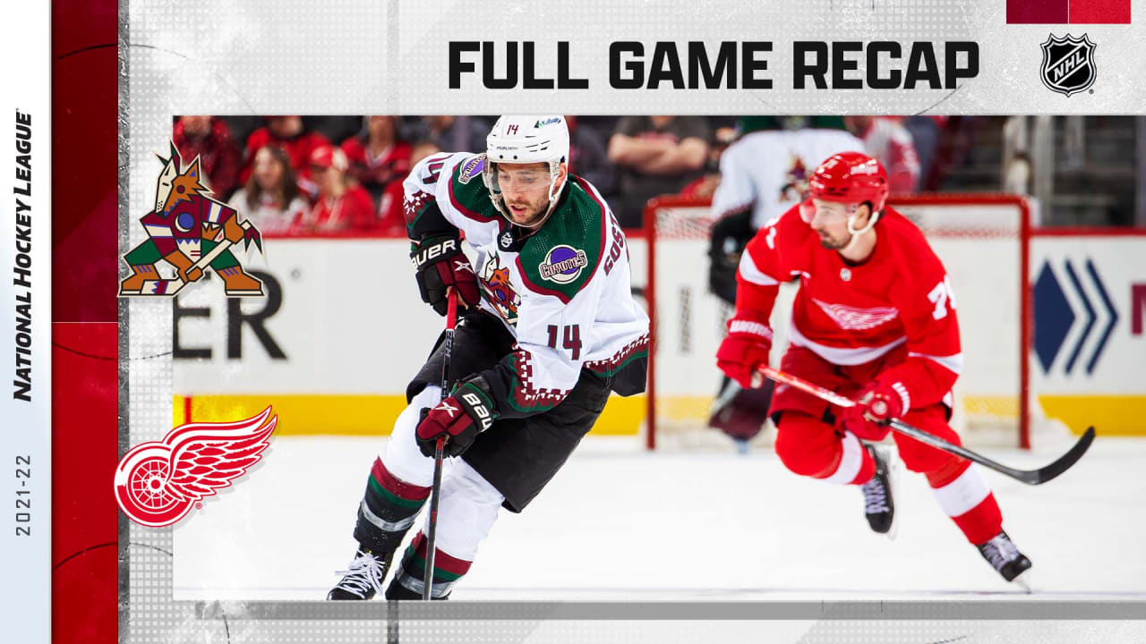 Recap: ARI 9, DET 2 | NHL.com