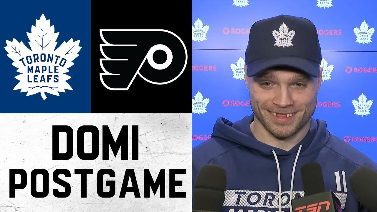 Max Domi | Post Game | Toronto Maple Leafs