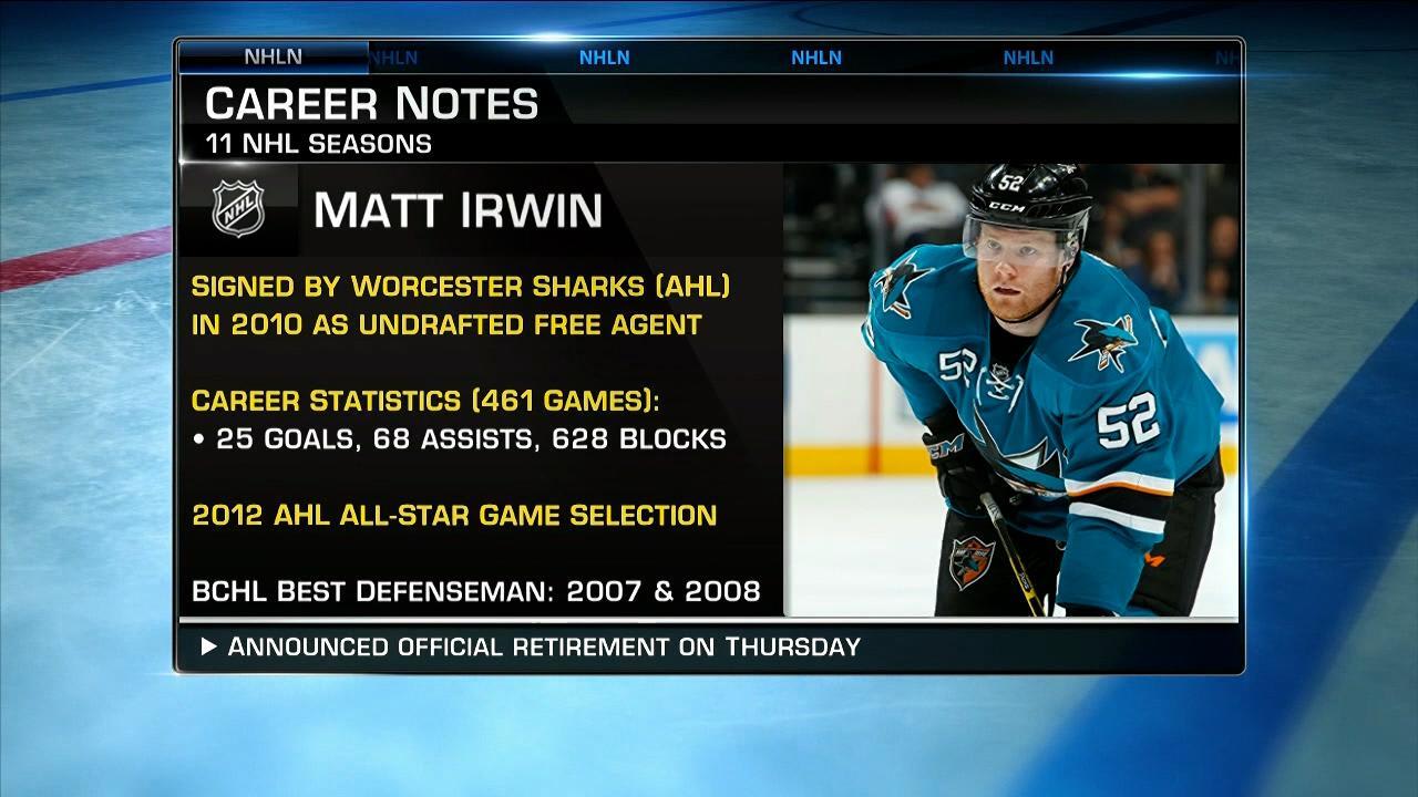 First Shift: Matt Irwin Retirement | NHL.com
