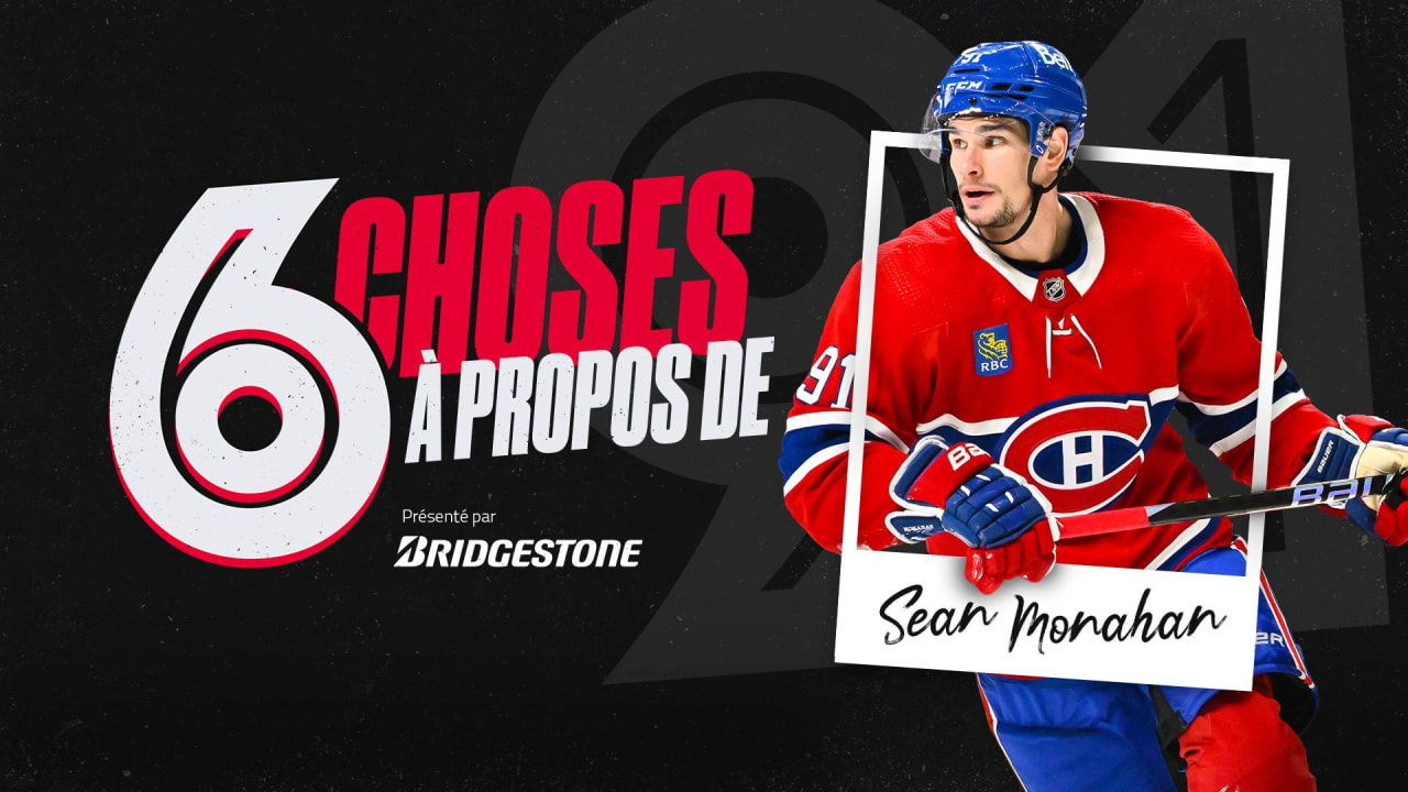 6 choses à propos de Monahan | Canadiens de Montréal
