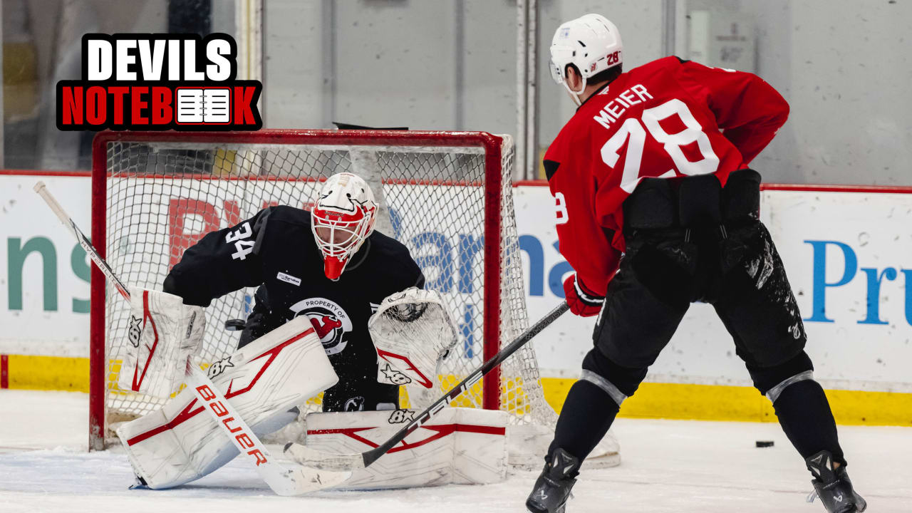 Devils Practice Wednesday Ahead of Homestand | NOTEBOOK | New Jersey Devils