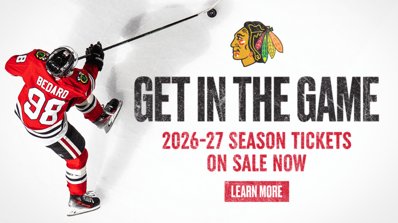 RELEASE: Chicago Blackhawks 2026-27 Full and Half Season Memberships On ...