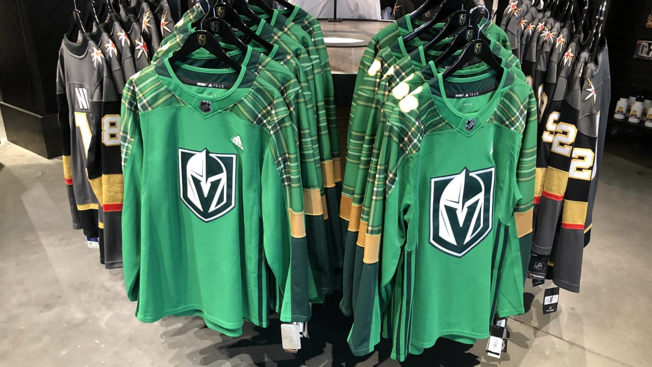 Golden Knights Celebrating St. Patrick's Day With New Merchandise ...