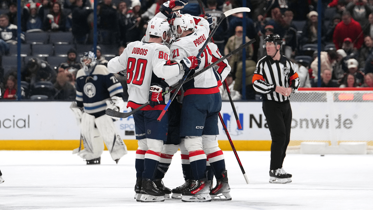 Protas Nets Pair to Extend Caps' Streak | Washington Capitals