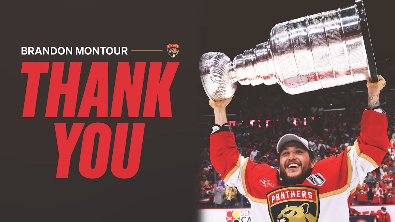 Thank You Brandon Montour | Florida Panthers