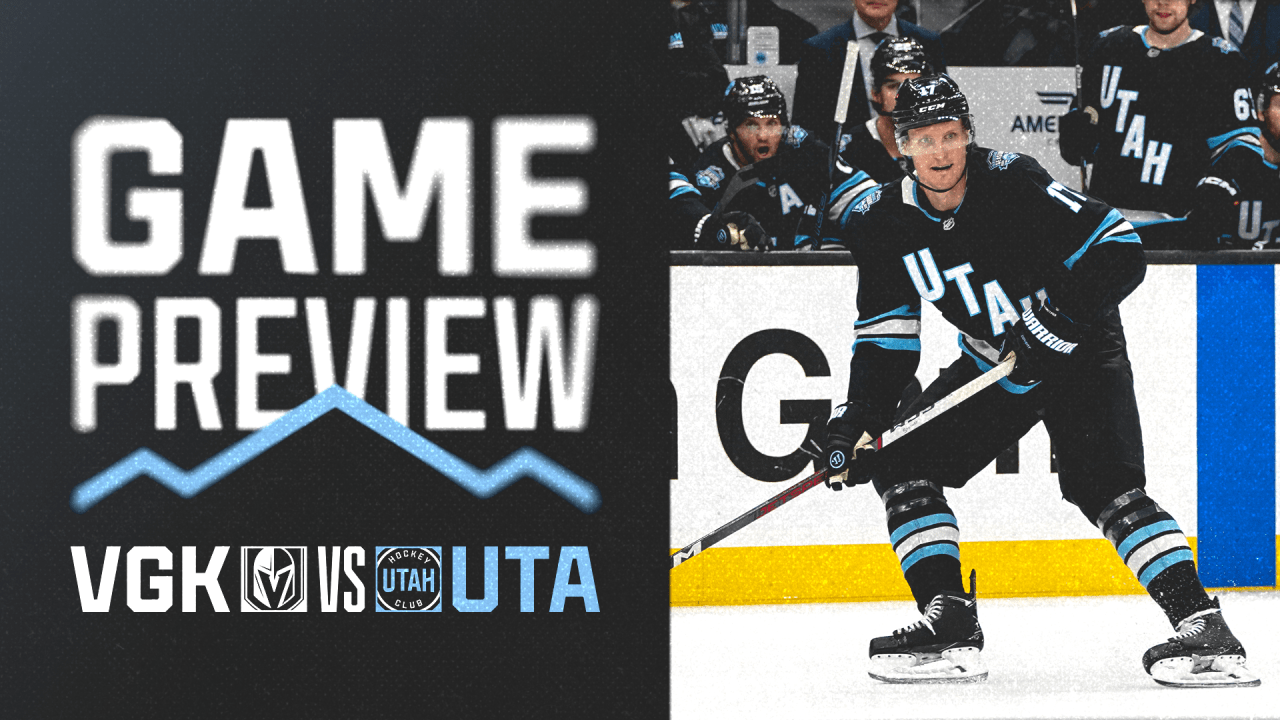 Game Preview, 11/15: Utah Hockey Club vs. Vegas Golden Knights | Utah ...