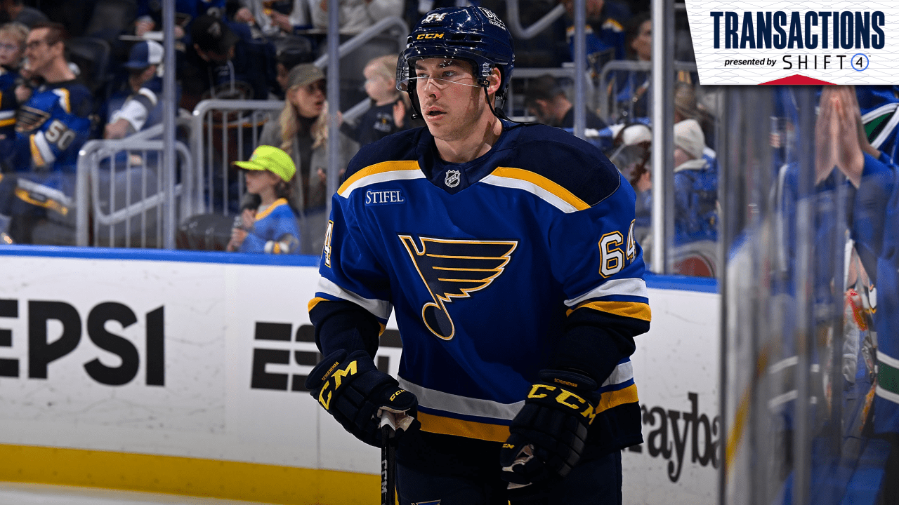 Capitals Acquire Corey Schueneman from St. Louis | Washington Capitals