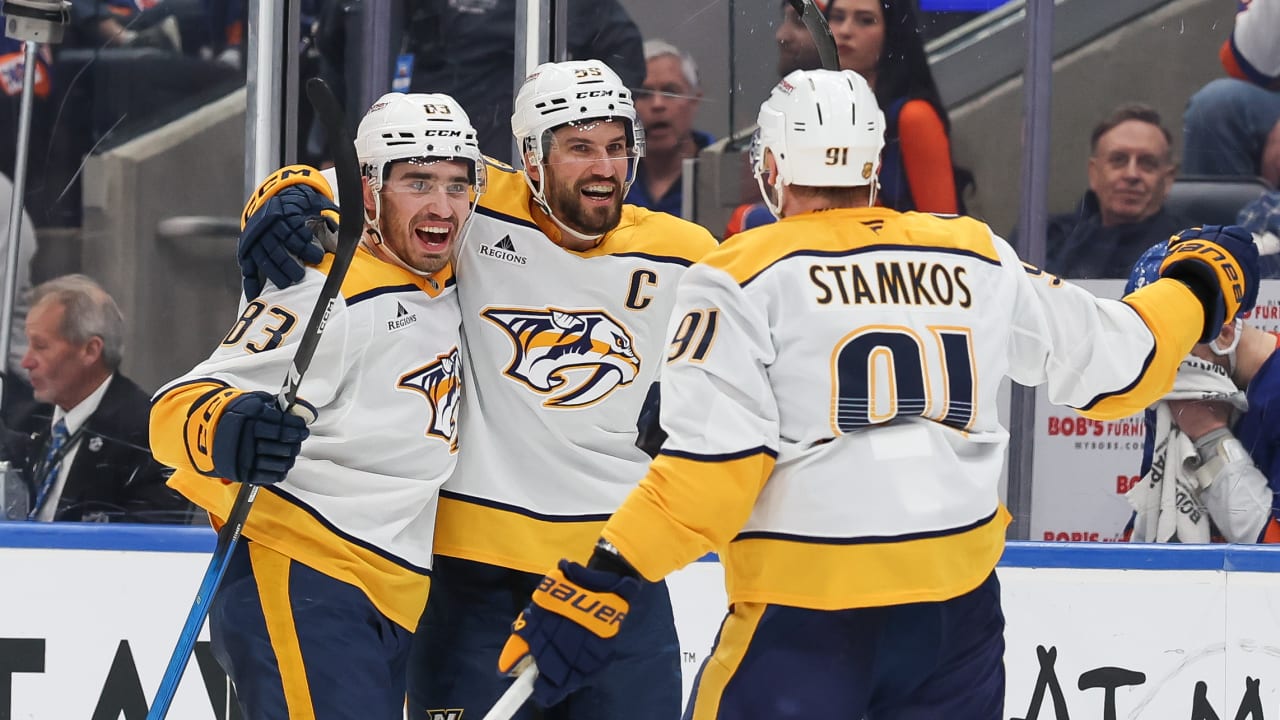 Forsberg Tallies Twice, Josi Scores Winner as Preds Beat Islanders to ...